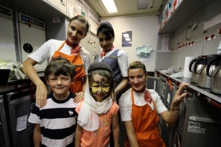 Etihad Airways Flying Nanny Service for traveling Families