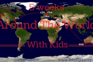 5 weeks around the world with kids