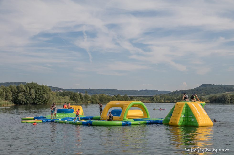 The Remerschen Lakes - Outdoor swimming in Luxembourg with Kids